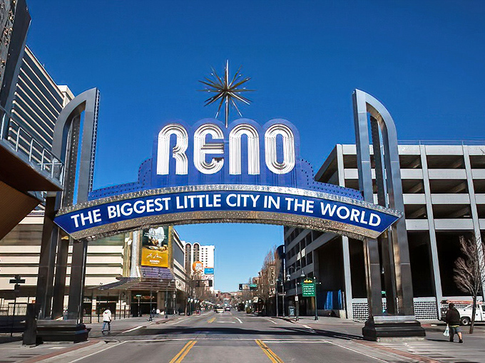 Reno's iconic arch promises "The Biggest Little City in the World" &ndash; and delivers big entertainment with small-town prices.