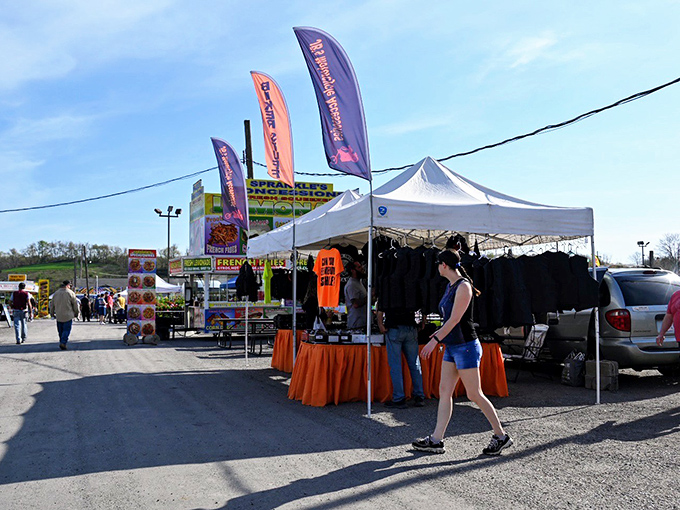 Rogers Market: where food trucks and bargain tents create the carnival your wallet both fears and loves.