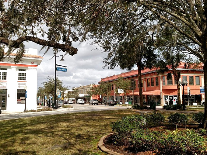 Sebring's historic downtown circle creates a unique shopping experience where every store feels like discovery.