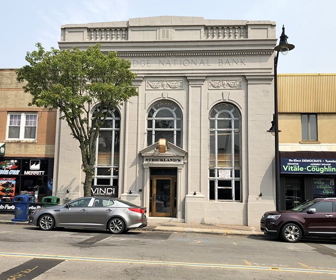 Strickland's transformed this grand old bank into a temple of fine dining. They're still making deposits &ndash; of flavor!