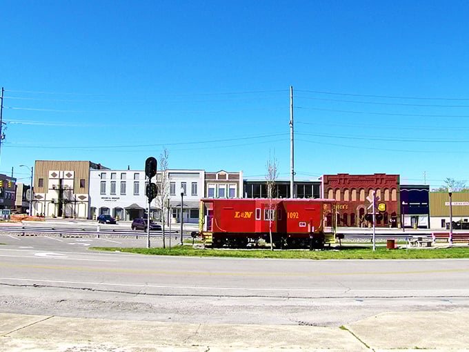Tullahoma's downtown offers vintage charm with modern affordability. That Perkins Drug sign has probably witnessed decades of local gossip.