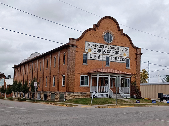 That historic tobacco warehouse in Viroqua stands as a brick-and-mortar reminder of Wisconsin's diverse agricultural past.