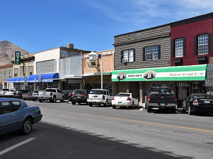 Winnemucca's historic downtown looks like a movie set for "How the West Was Affordable" with mountains standing guard in the distance.