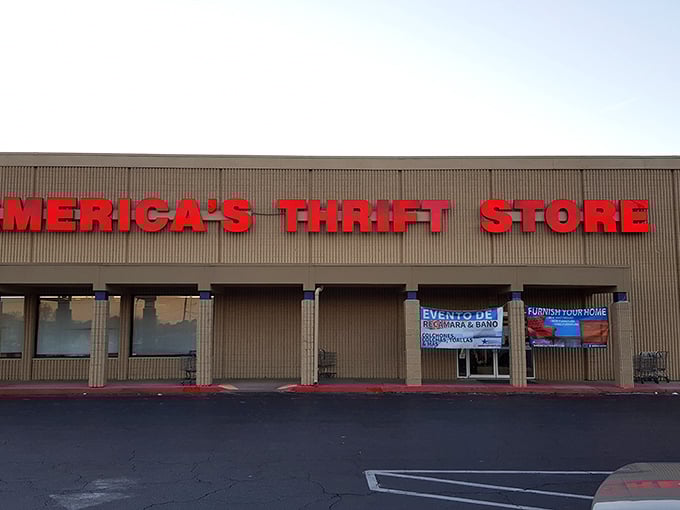 The brick facade might be plain, but inside lies a wonderland of pre-loved treasures that would make Marie Kondo reconsider her life choices.