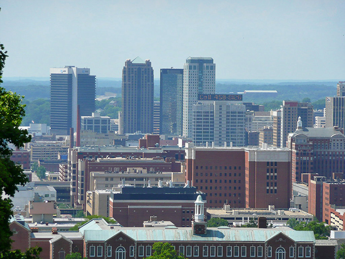 From this vantage point, Birmingham reveals itself as a city of contrasts&mdash;modern high-rises alongside historic buildings, all at prices that won't break the bank.