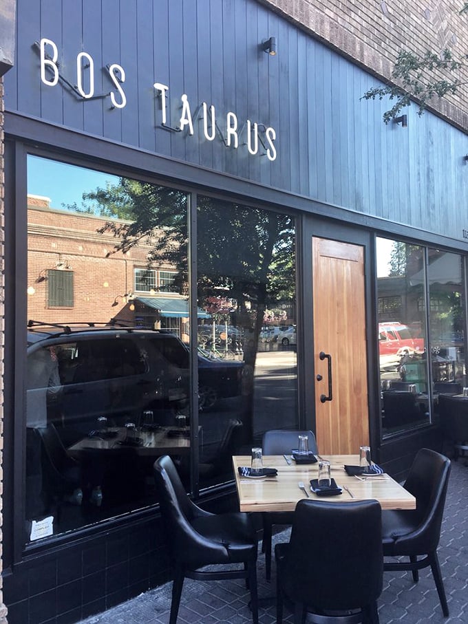 Sleek and sophisticated by day, Bos Taurus offers a modern twist on the classic steakhouse experience without any pretentious nonsense.