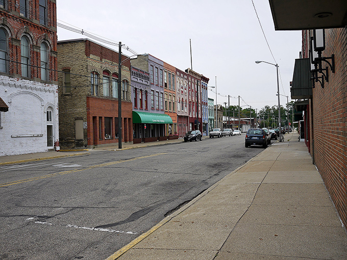 Main Street Coldwater: where you can still find a parking spot without needing a second mortgage to pay for it.