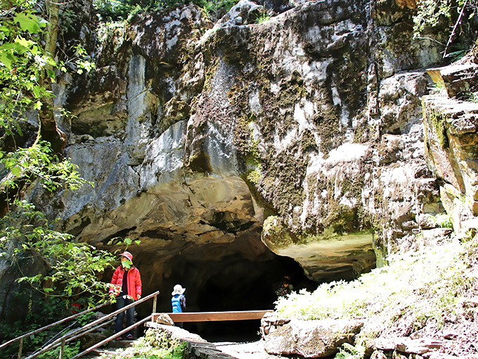 Marble walls shimmer under carefully placed lights, revealing nature's artistry. This underground palace makes my apartment look seriously underwhelming.