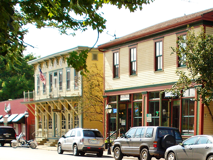Davenport's charming historic district features beautifully preserved architecture. Like stepping into a Norman Rockwell painting with today's affordable prices!