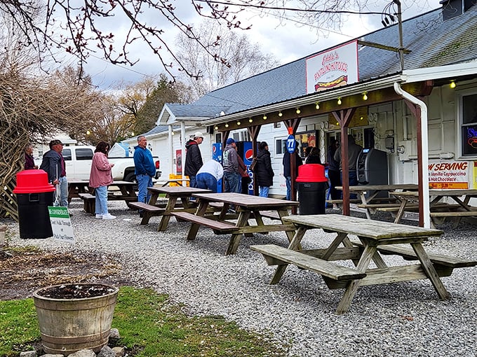 Picnic tables, blue skies, and hot dogs worth pulling over for&mdash;Eddie's is the roadside attraction your taste buds deserve.