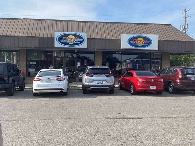 Parking lot full? At Fitzy's, that's not a problem &ndash; it's a testament. The best diners always have a waiting audience.