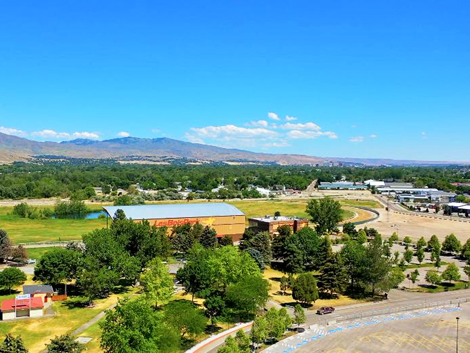 Nestled among pine-covered hills, Garden City homes offer affordable living with nature's beauty as a bonus.