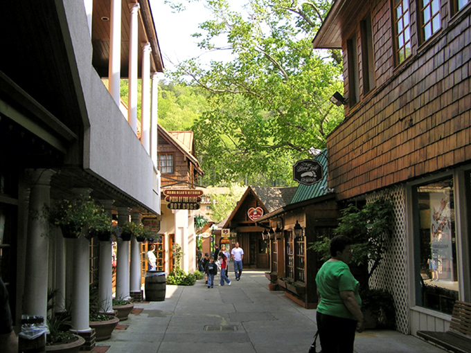 Wander Gatlinburg's charming pedestrian pathways where every shop feels like a discovery. Mountain living with tourist-town amenities!