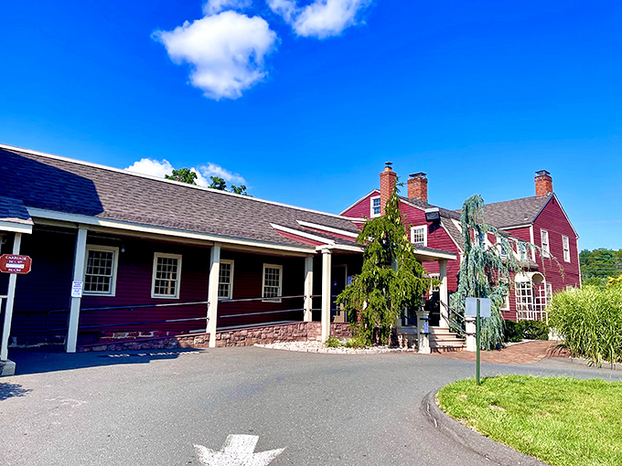 This historic red tavern has witnessed countless celebrations, first dates, and "I can't believe I ate the whole thing" moments.
