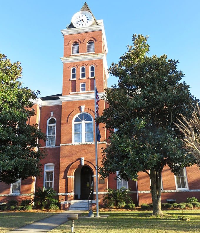 This stately brick courthouse has witnessed more Georgia history than most textbooks&mdash;and looks better with age.