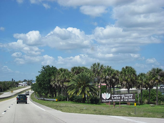 Jefferson Street in Lake Placid&mdash;where traffic lights are few and friendly waves are many. Small-town Florida at its most authentic.