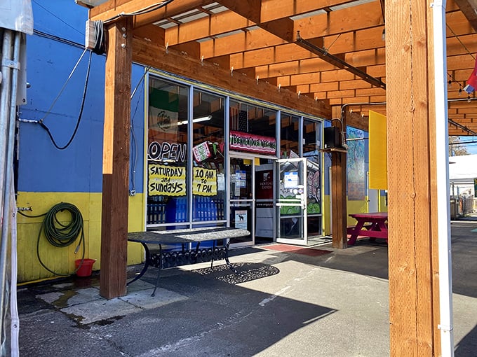 Indoor treasure hunting at its finest - no umbrella needed, just comfortable shoes and an adventurous spirit. 