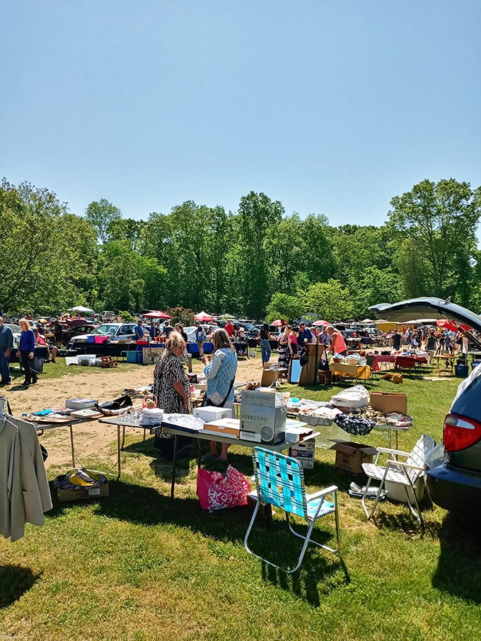 Winter coats and summer finds! Mansfield's flea market draws dedicated shoppers regardless of season, proving treasure hunting is a year-round sport.