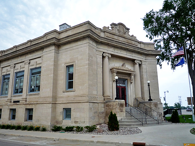 That dignified courthouse in Marinette has seen everything from wedding proposals to parking ticket disputes for generations.