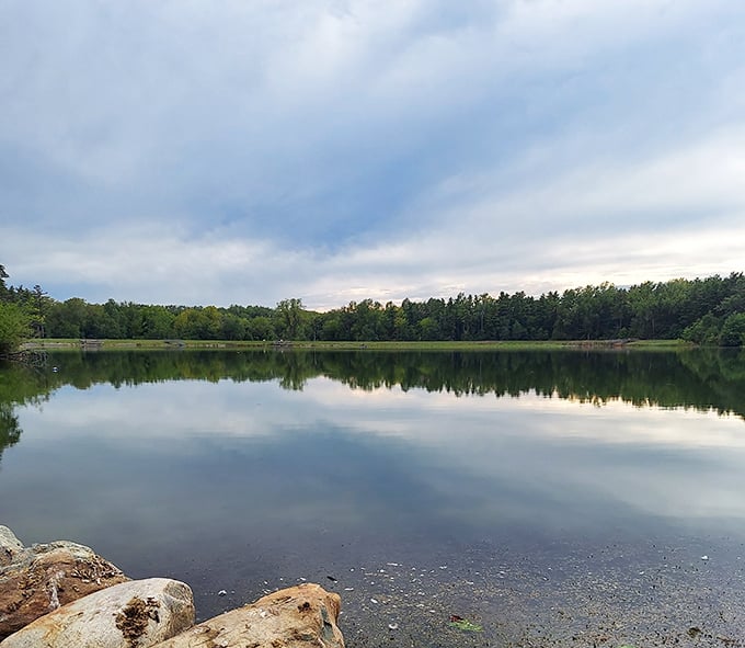 Ouabache's pristine lake offers front-row seats to Indiana's most spectacular sunrise show. No tickets required!