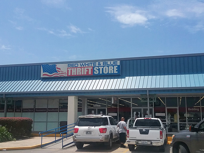 The blue roof matches the sky, but the real blue ribbon goes to the deals waiting inside this Gretna gem.