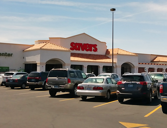 The parking lot might be full, but so are the racks inside. Savers' popularity is no accident&mdash;treasures await!