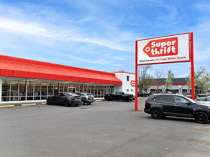 "Shop, Donate, Put Hope Within Reach" - SuperThrift's mission statement doubles as a thrifter's life philosophy.