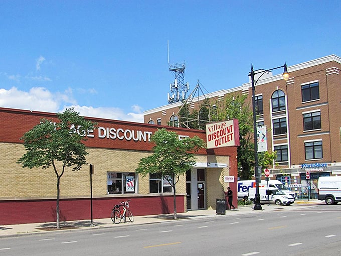 Thrift store by day, urban treasure chest always. Village Discount's modest storefront belies the kaleidoscope of finds waiting just beyond those doors.