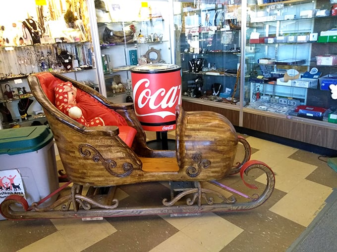 This isn't just Santa's sleigh&mdash;it's a Coca-Cola fever dream that would make Don Draper weep with advertising joy.