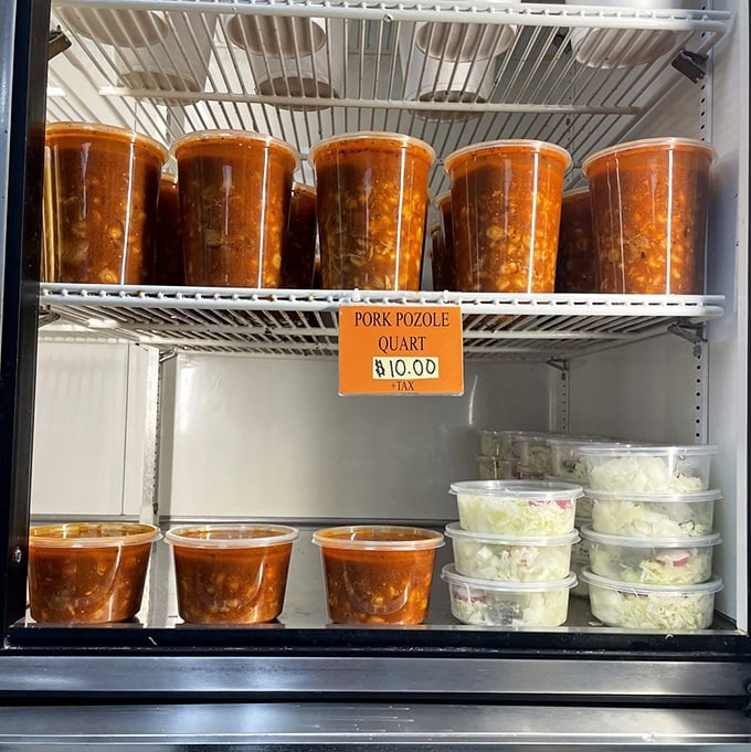 Pozole that could heal whatever ails you. These containers hold liquid gold&mdash;the kind of soup that grandmothers worldwide would approve of.