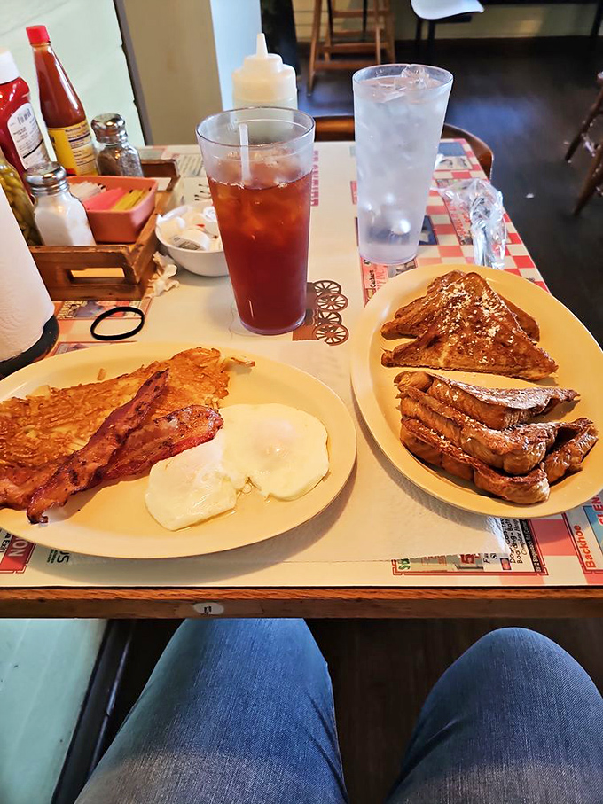 Breakfast perfection doesn't require fancy techniques or imported ingredients&mdash;just eggs that know their purpose, bacon with conviction, and toast that understands its supporting role.