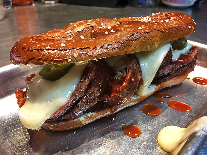 The legendary brisket cheesesteak in all its glory&mdash;where Philadelphia tradition meets Texas smoke in a marriage that should have happened centuries ago.