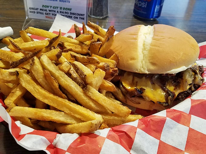 The burger-fry combo that launched a thousand road trips. That golden ratio of beef-to-potato might just be the mathematical constant that explains the universe.