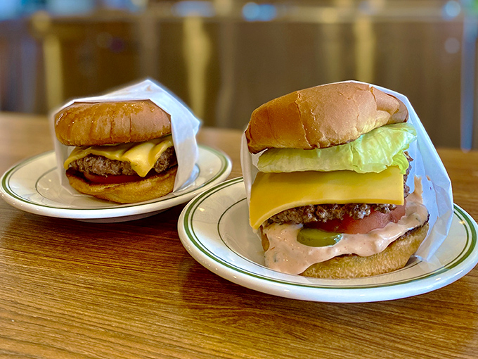 These aren't Instagram-bait burgers; they're the real deal&mdash;hand-formed patties with that perfect char, dressed simply and served with zero pretension.