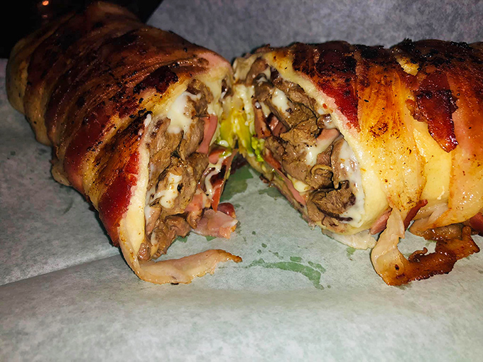 This isn't just a burrito&mdash;it's an architectural marvel of flavor, where each ingredient has found its perfect place in a tortilla neighborhood.