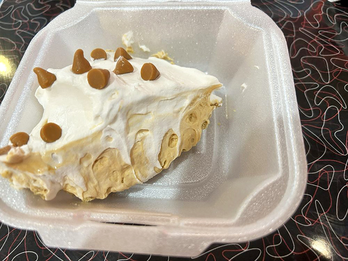 Butterscotch pie that doesn't just satisfy a sweet tooth&mdash;it creates a lifelong addiction. That cloud of whipped cream deserves its own zip code.