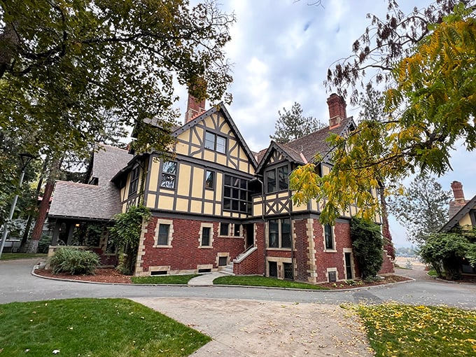 The Tudor-revival Campbell House showcases Spokane's rich architectural heritage, offering a glimpse into the city's prosperous past while surrounded by affordable neighborhoods.