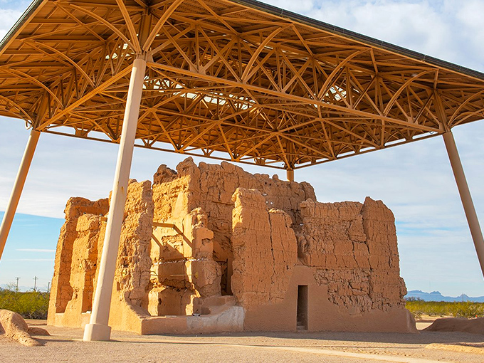 The Casa Grande Ruins National Monument: where you can time-travel to ancient Arizona for less than the cost of a fancy coffee.
