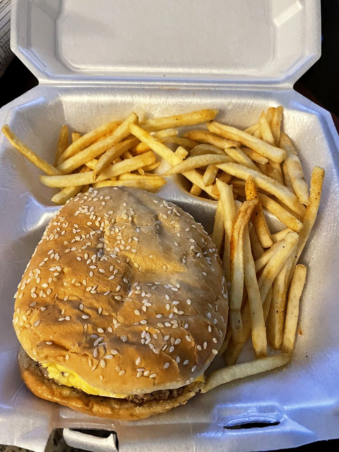 The classic combo that launched a thousand road trips. That sesame-studded bun and golden fry mountain is Nashville's answer to comfort food.
