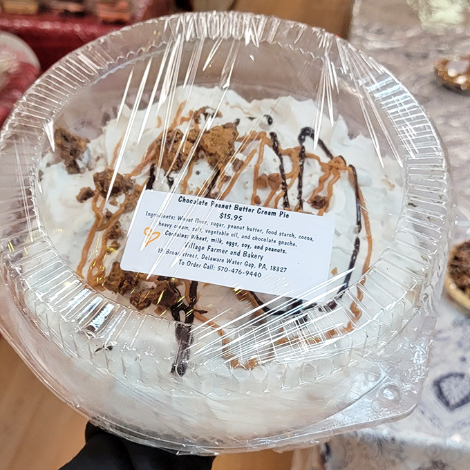 The Chocolate Peanut Butter Cream Pie doesn't just satisfy cravings&mdash;it creates lifelong devotees. That drizzle of peanut butter sauce is pure showmanship.