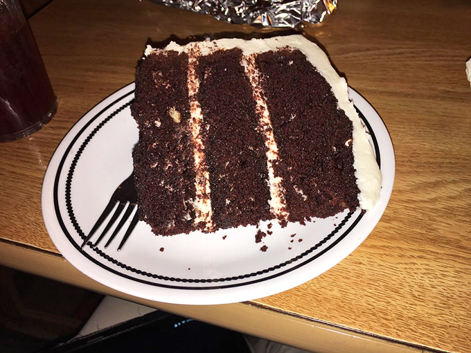 This chocolate cake doesn't just have layers&mdash;it has chapters. Each forkful is like reading the climax of a really good dessert novel.