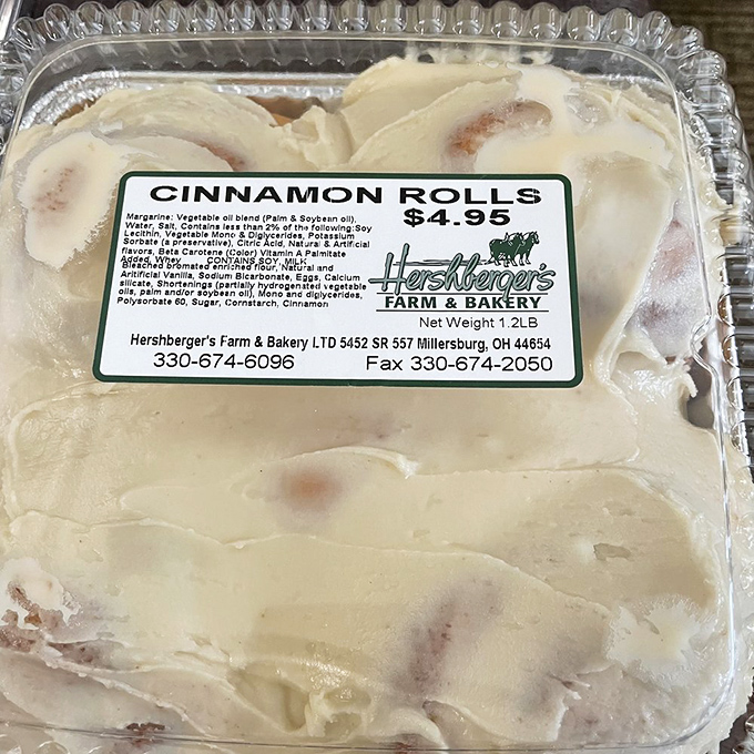 Behold the holy grail of cinnamon rolls&mdash;pillowy dough smothered in sweet icing that makes you question why you ever settled for mall food court imitations.