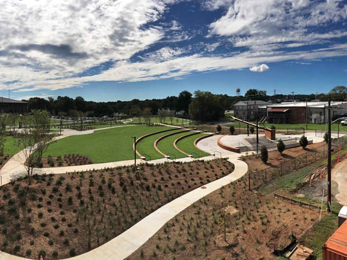 This vibrant downtown mural invites you to "Get Into Gaffney," a colorful history lesson that beats any textbook I've ever dozed through in school. 