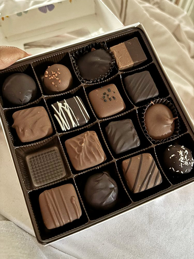 This isn't just a box of chocolates&mdash;it's sixteen opportunities for momentary bliss, each with its own personality and purpose.