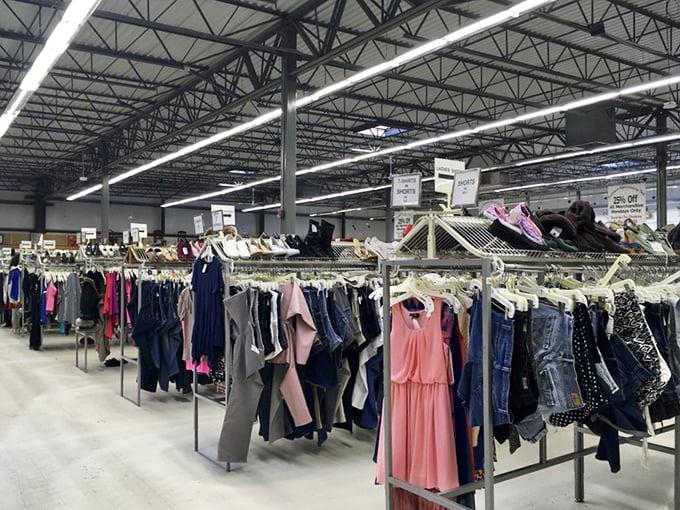 Fashion democracy in action &ndash; designer labels mingle with everyday brands, all waiting for their second chance at stylish life.