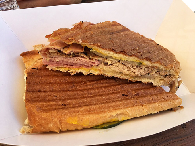 The Cuban sandwich—pressed with such conviction you'd think it was auditioning for a starring role in a food documentary.