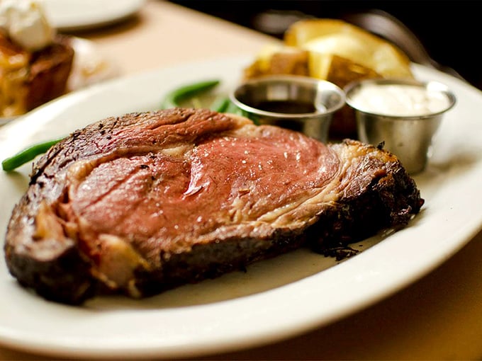 This isn't just prime rib &ndash; it's a masterpiece of meat that makes you want to cancel all other dinner plans for the foreseeable future.