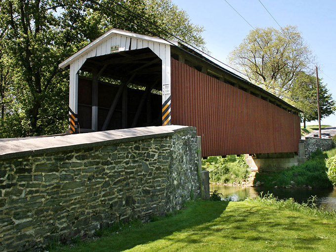 Not all treasures in Lititz are edible&mdash;this covered bridge stands as a romantic reminder of craftsmanship from an era before planned obsolescence.