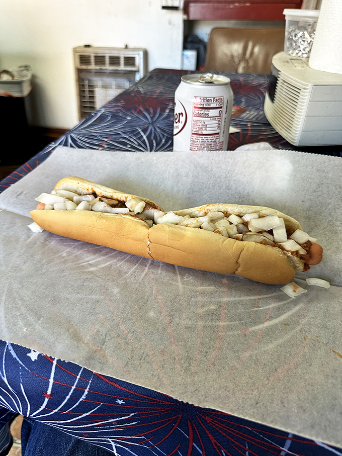 This isn't just a hot dog&mdash;it's an Ohio Valley tradition on a bun. The generous helping of diced onions adds crunch to every savory bite.
