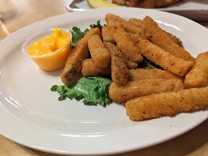 Golden-brown zucchini sticks that shatter with each bite&mdash;proof that vegetables can be vacation food too.